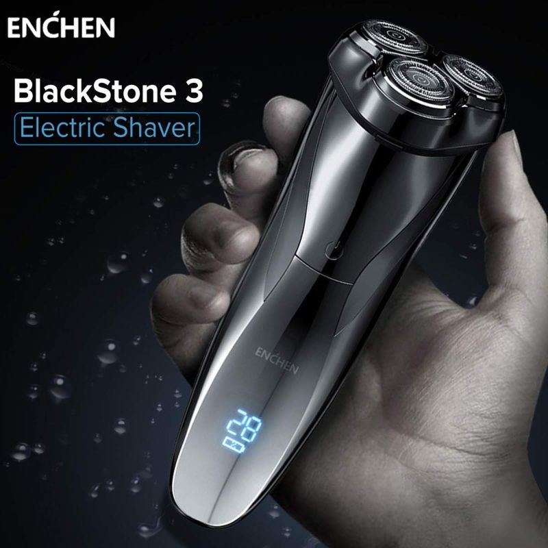 Xiaomi Enchen Blackstone 3 - Rasoir Électrique Tête 3D, Ecran LED & ESM ...