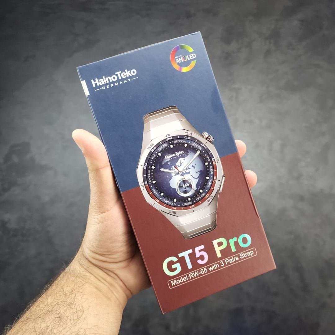 HainoTeko GT5 Pro [RW-65] – Smart Watch Amoled avec 3 Paires de ...